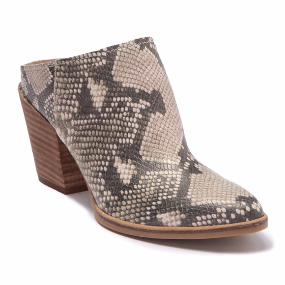 Dolce Vita | Shoes | Dolce Vita Snake Embossed Rianna Mule Nwt | Poshmark